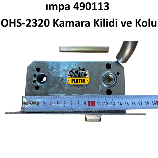 IMPA 490113 CYLINDER MORTISE LOCK LEFT COMPLETE TYPE OHS-2320